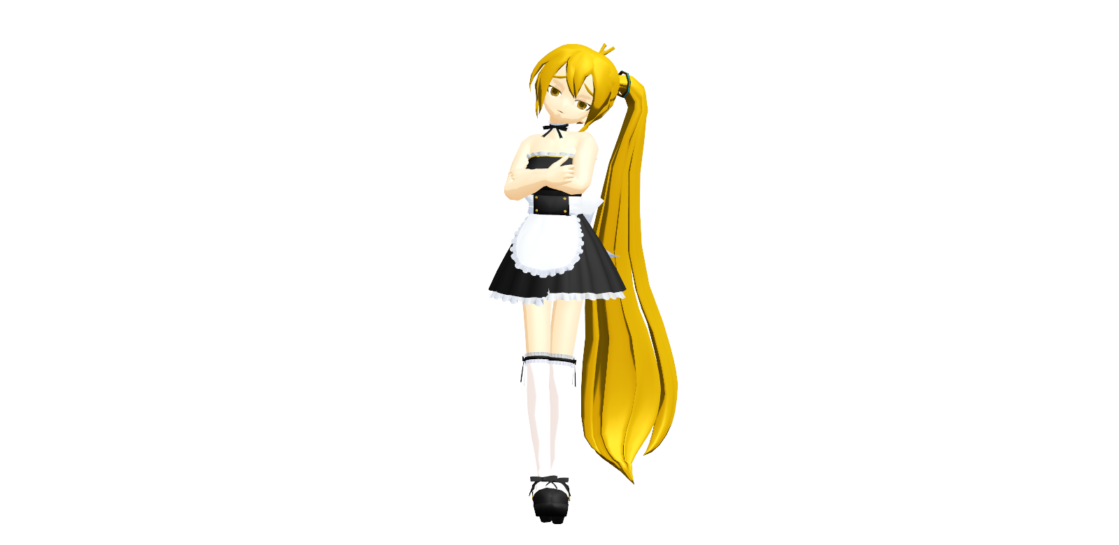 [MMD] Animasa Maid Neru + DL by ElPoderVocaloid on DeviantArt