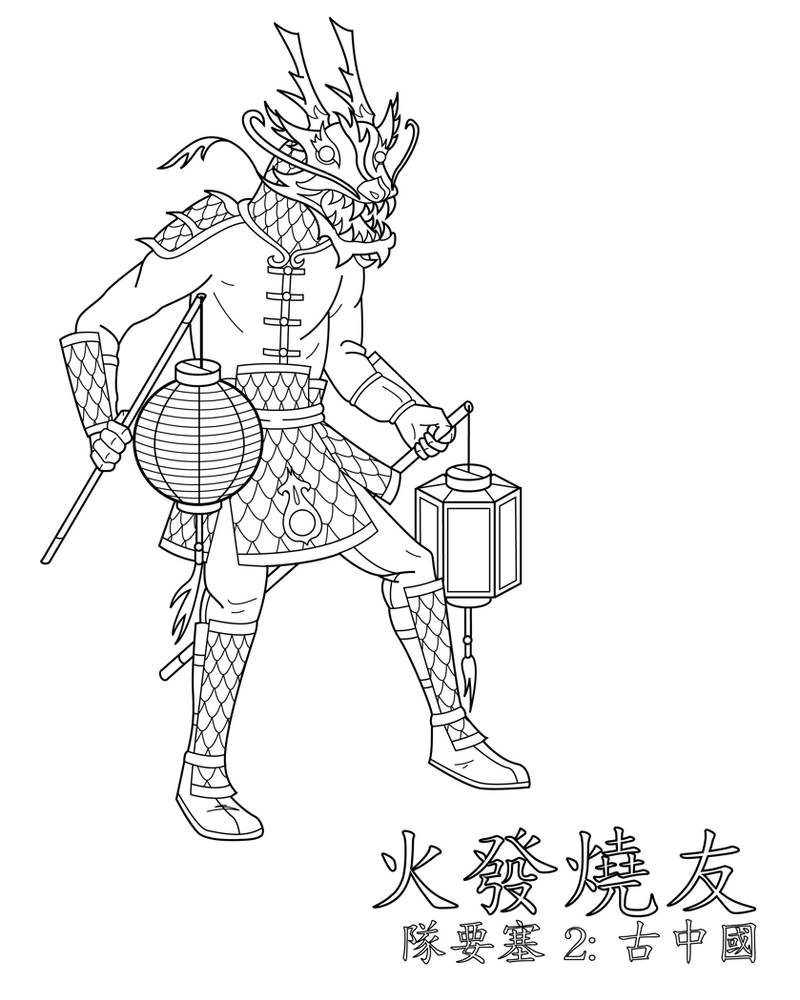 TF2: Ancient China- Pyro by redscoutplz on DeviantArt