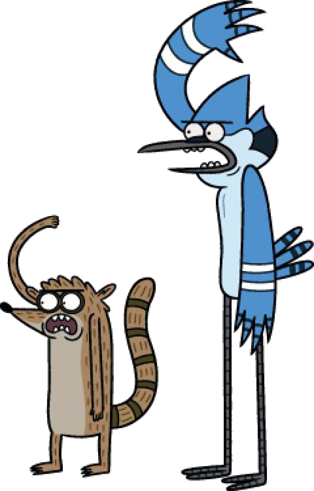 Mordecai and Rigby (2) by MinionFan1024 on DeviantArt