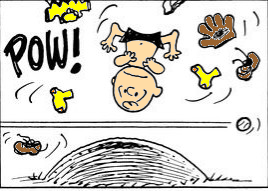 Charlie Brown Baseball Pow