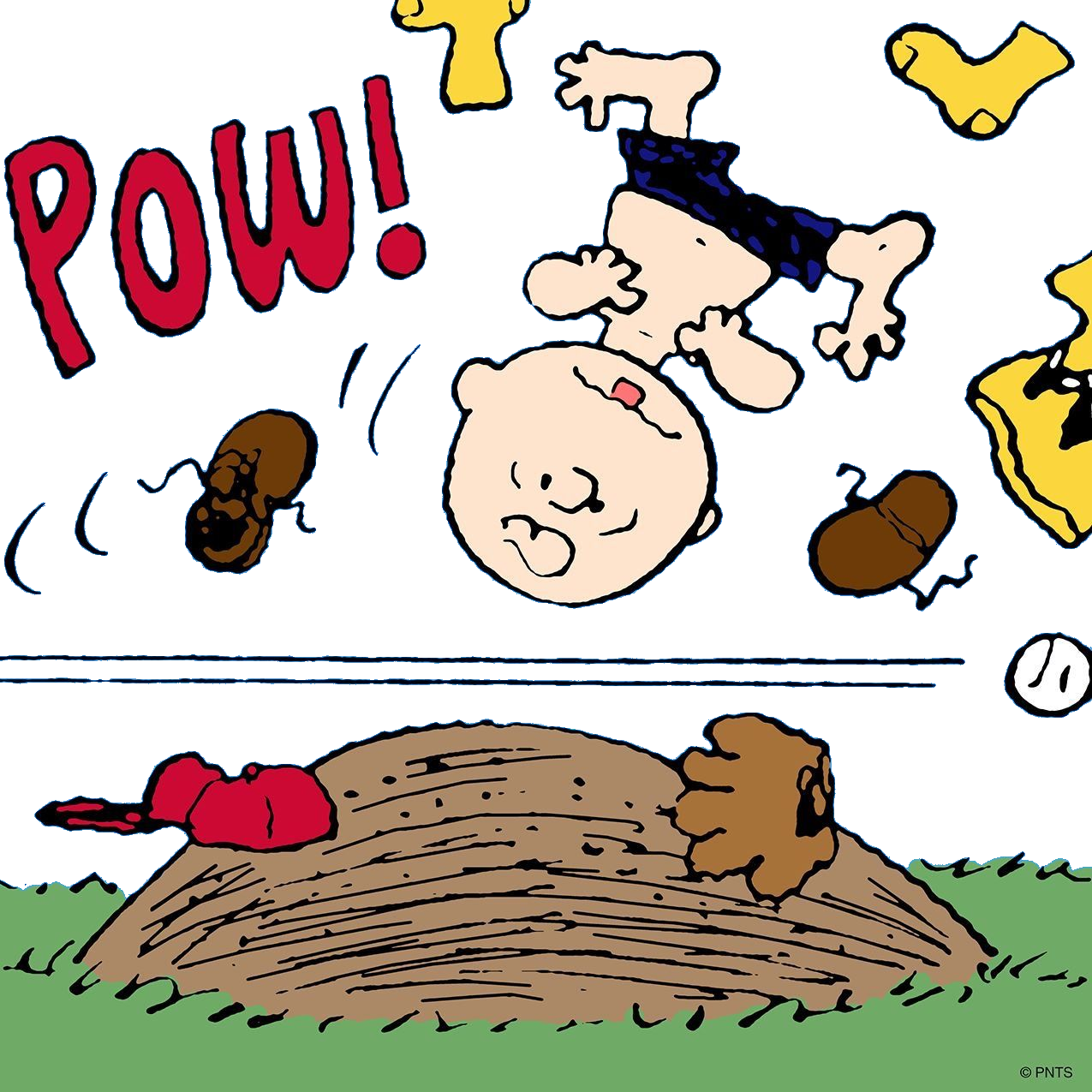 Charlie Brown Baseball Pow