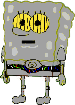 SpongeBob SquarePants is Silver C-3PO by MinionFan1024 on DeviantArt