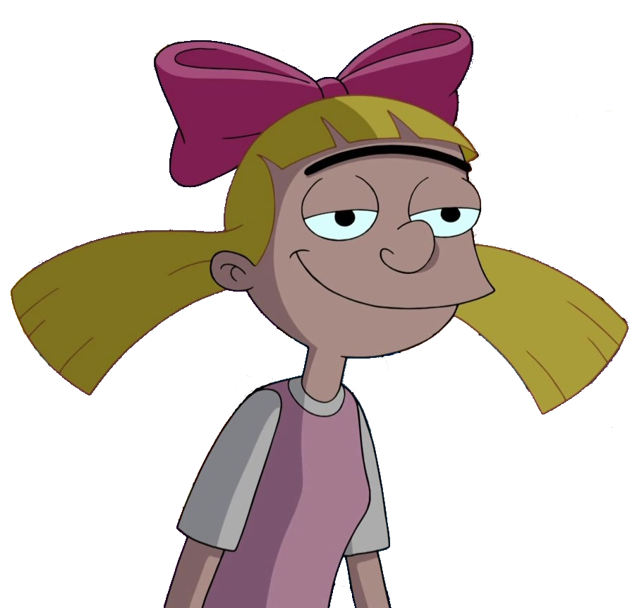 Helga G. Pataki smilled by MinionFan1024 on DeviantArt
