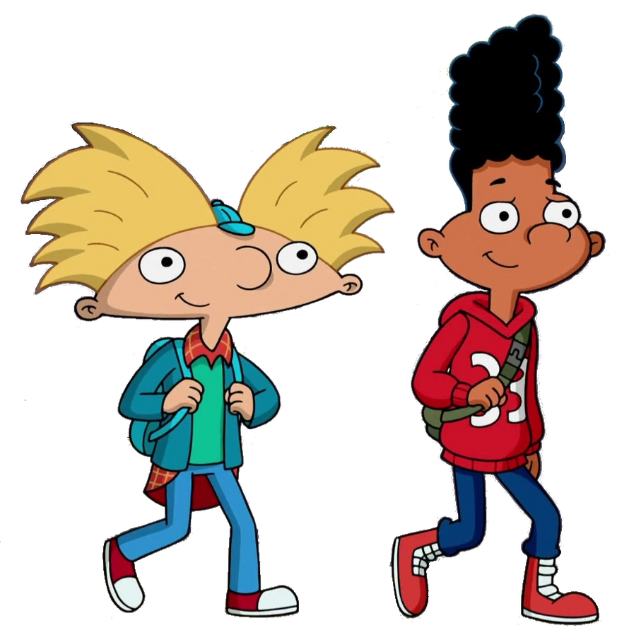 Arnold Shortman and Gerald Johanssen walking by MinionFan1024 on DeviantArt