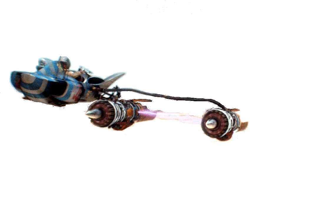 Anakin's podracer from the back by MinionFan1024 on DeviantArt