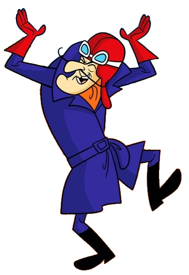 Dick Dastardly dancing by MinionFan1024 on DeviantArt