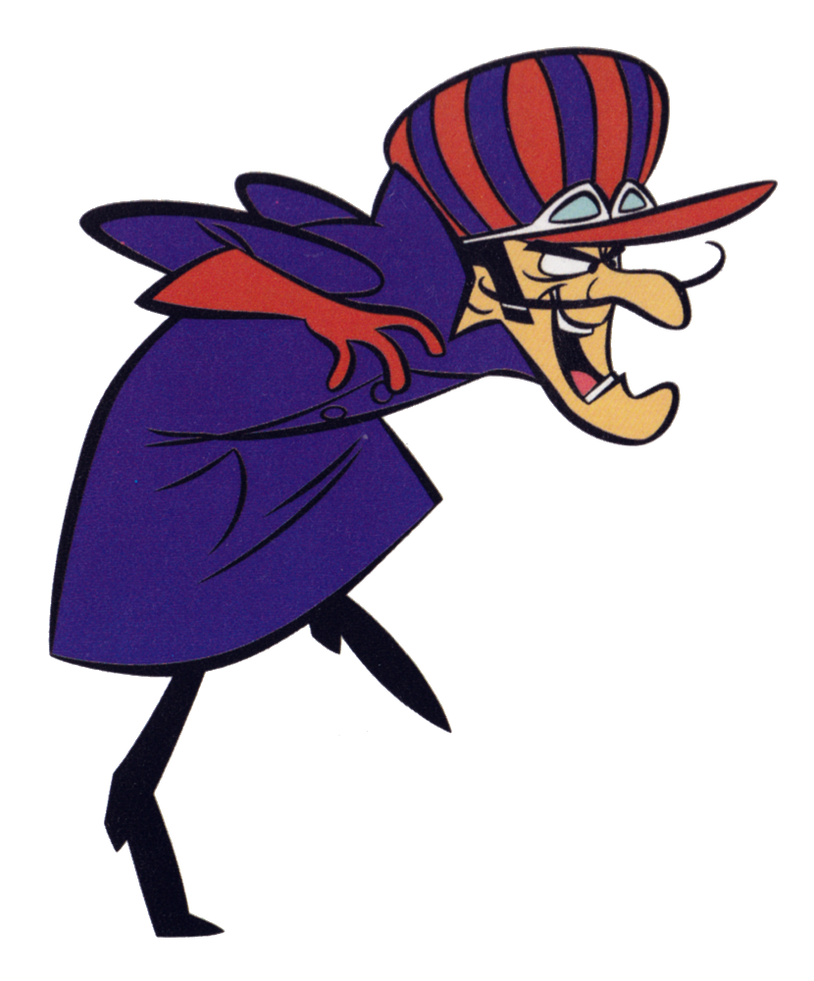Dick Dastardly sneaking by MinionFan1024 on DeviantArt