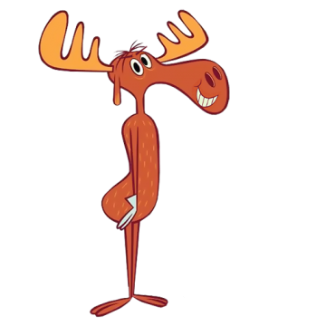 Bullwinkle J. Moose smiled by MinionFan1024 on DeviantArt