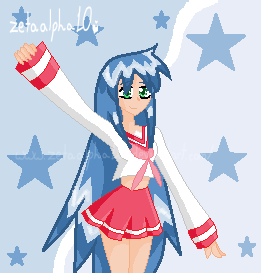 Konata ( Normal Paint Version) by ZetaAlpha10 on DeviantArt