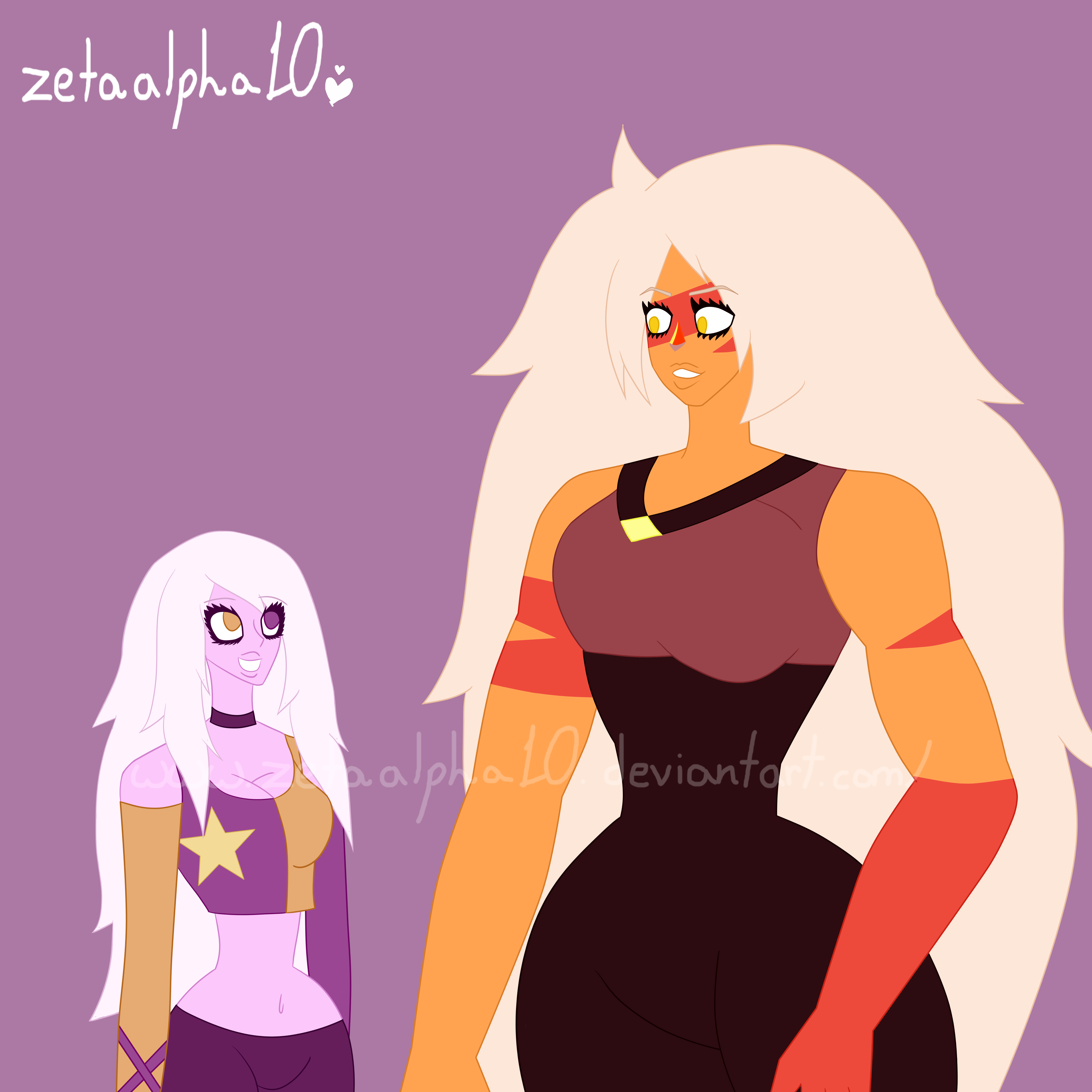 Jasper and Ametrine by ZetaAlpha10 on DeviantArt