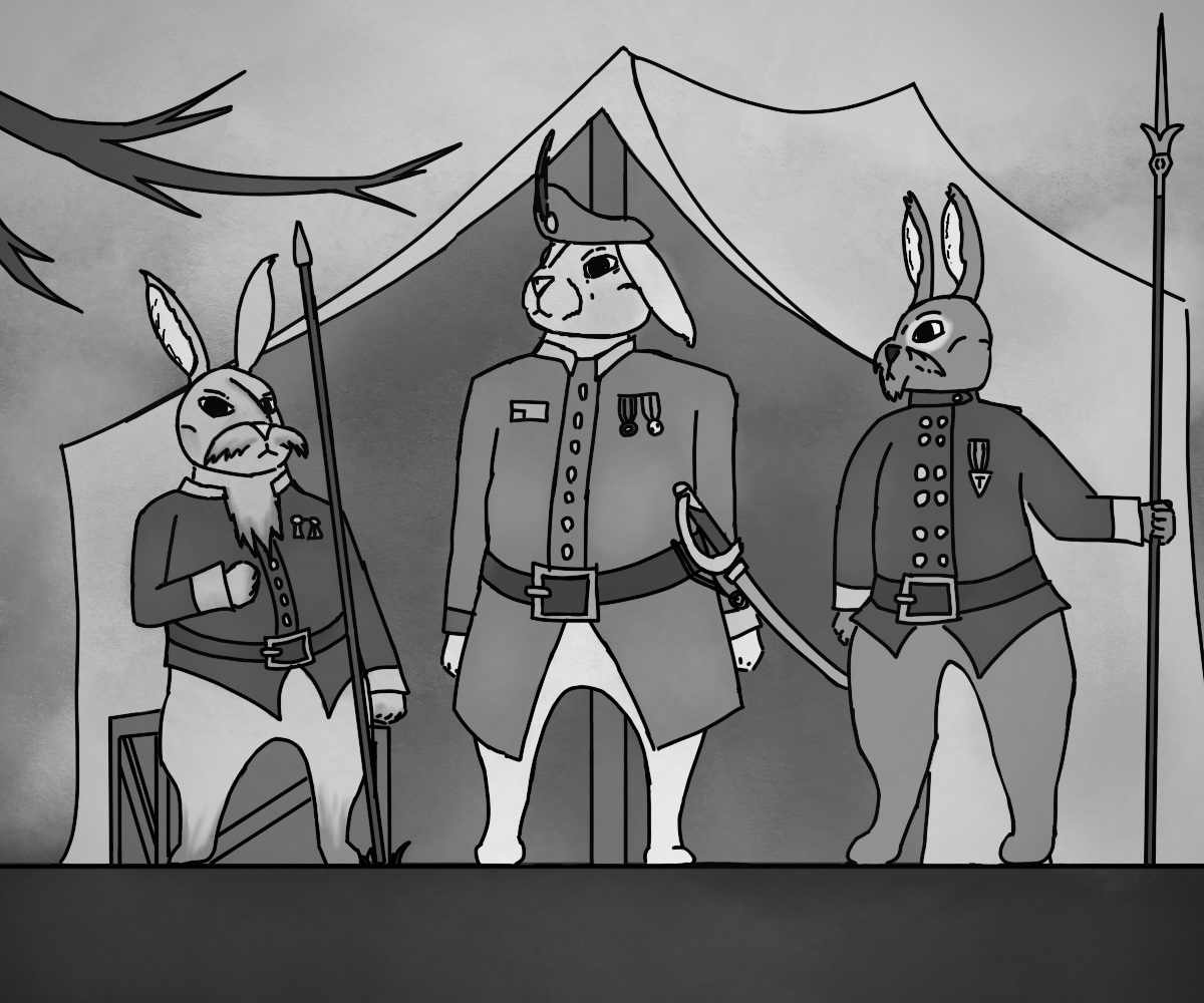 Long Patrol Hares by person7f on DeviantArt