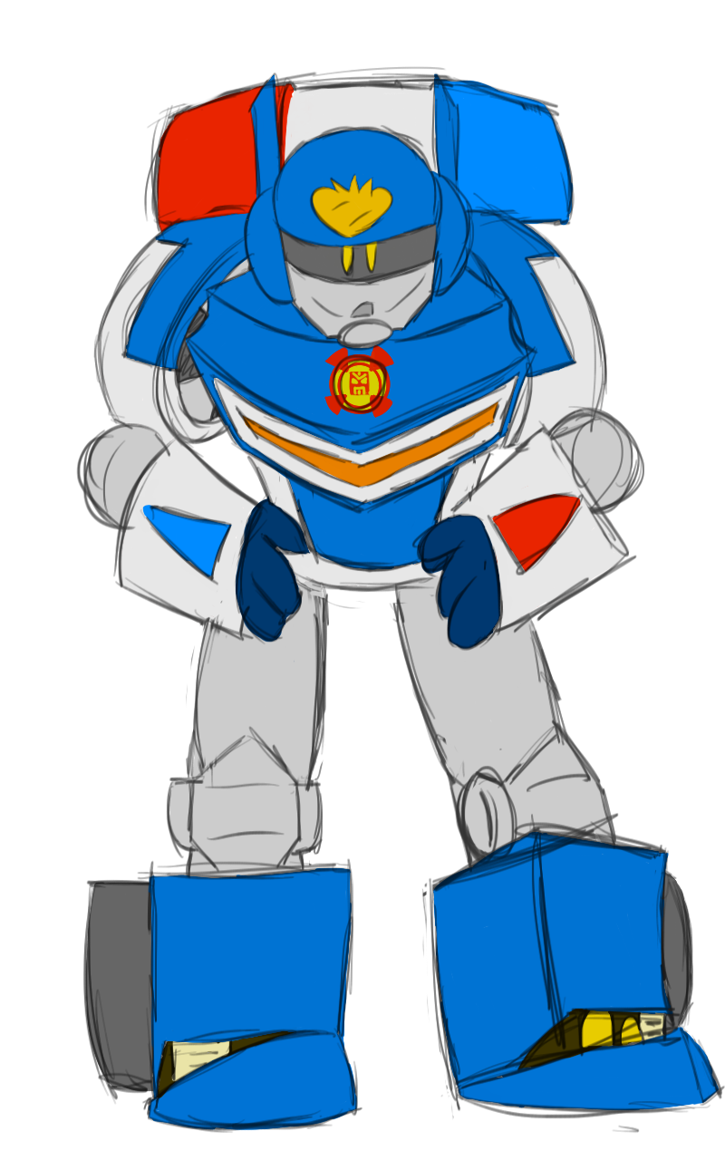 Rescue Bots: Chase by ZoicZeph on DeviantArt