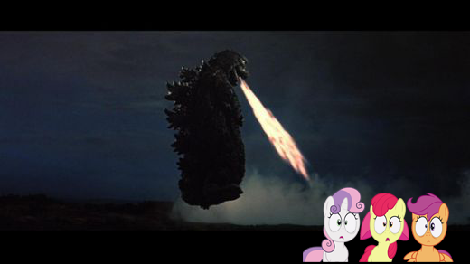 CMC watch Godzilla take flight by KingShisa08 on DeviantArt
