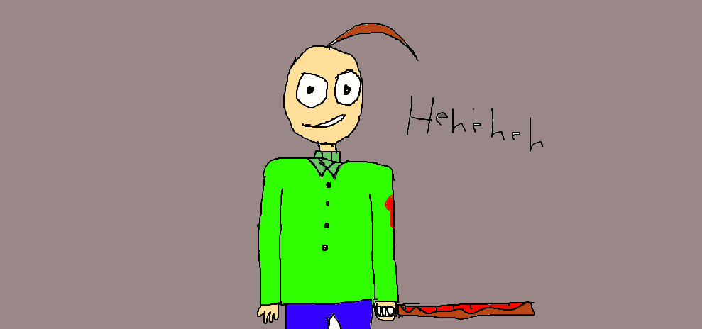 Killer Baldi by rafaelcoolart123 on DeviantArt