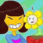 Flowey-X-Frisk | DeviantArt