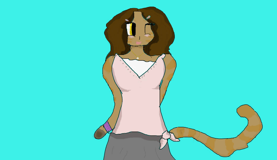 a cat girl by supercat05 on DeviantArt