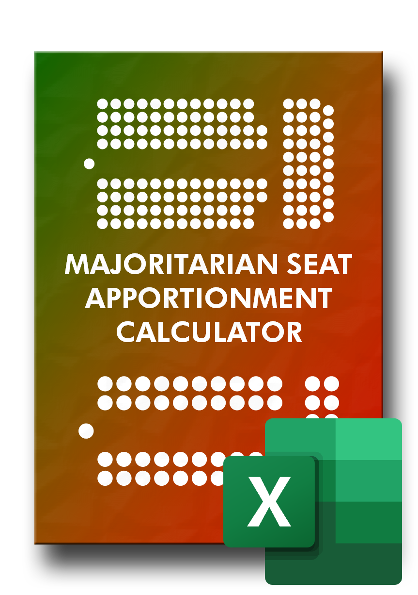 Majoritarian seat apportionment calculators by Fjana on DeviantArt