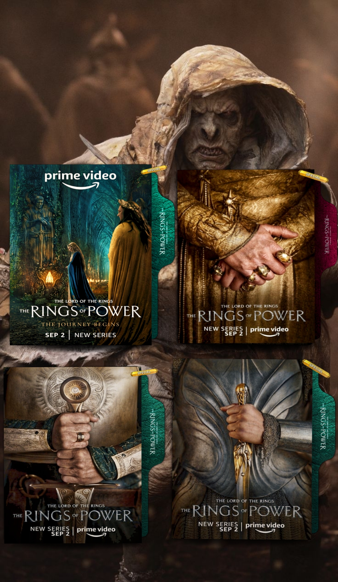 The lord of the rings : rings of power series icon by mobagory on ...