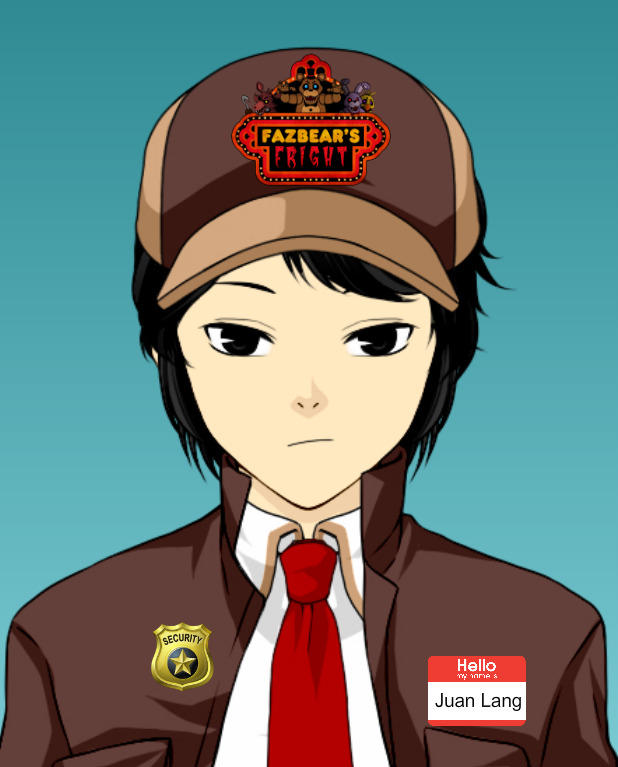 FNAF 3 Security Guard: Juan Lang by SoulReaperlady on DeviantArt
