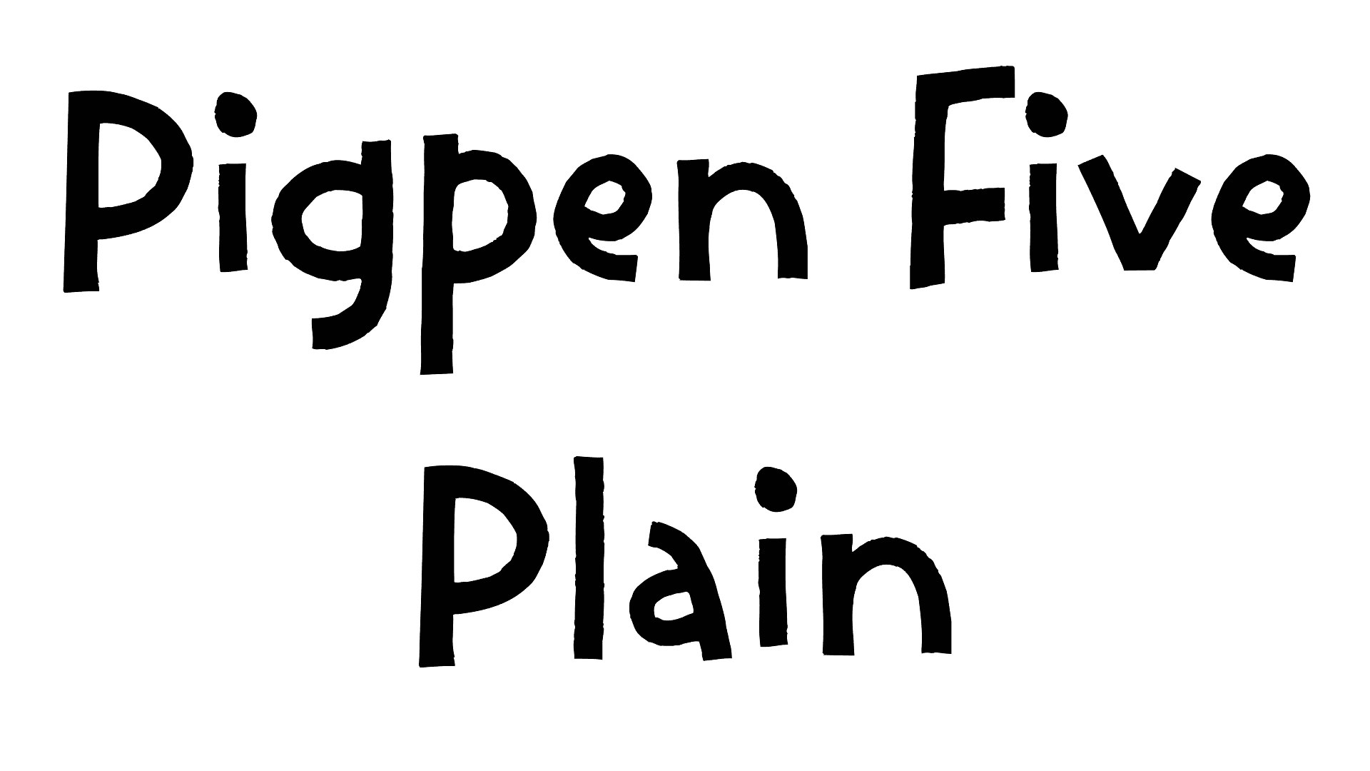 Pigpen Five Font by GarrettSS1997 on DeviantArt