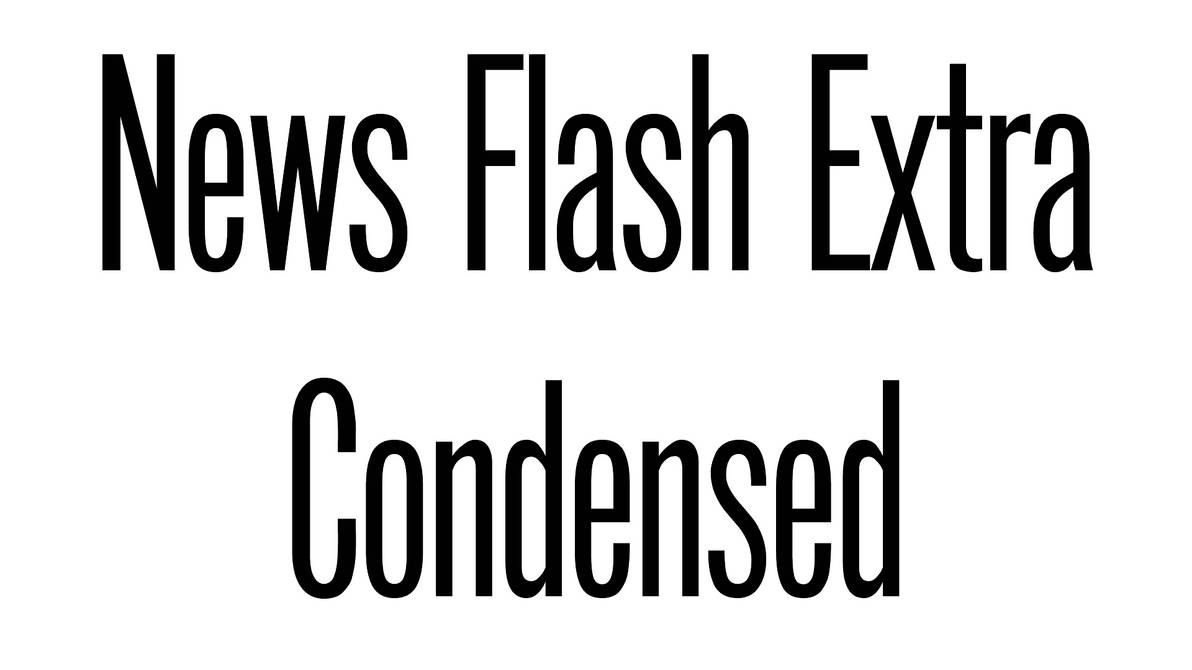 News Flash Font by GarrettSS1997 on DeviantArt
