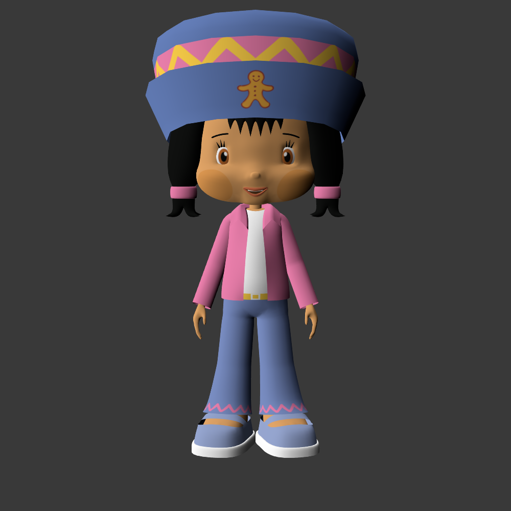 Ginger Snap 3D Model by GarrettSS1997 on DeviantArt