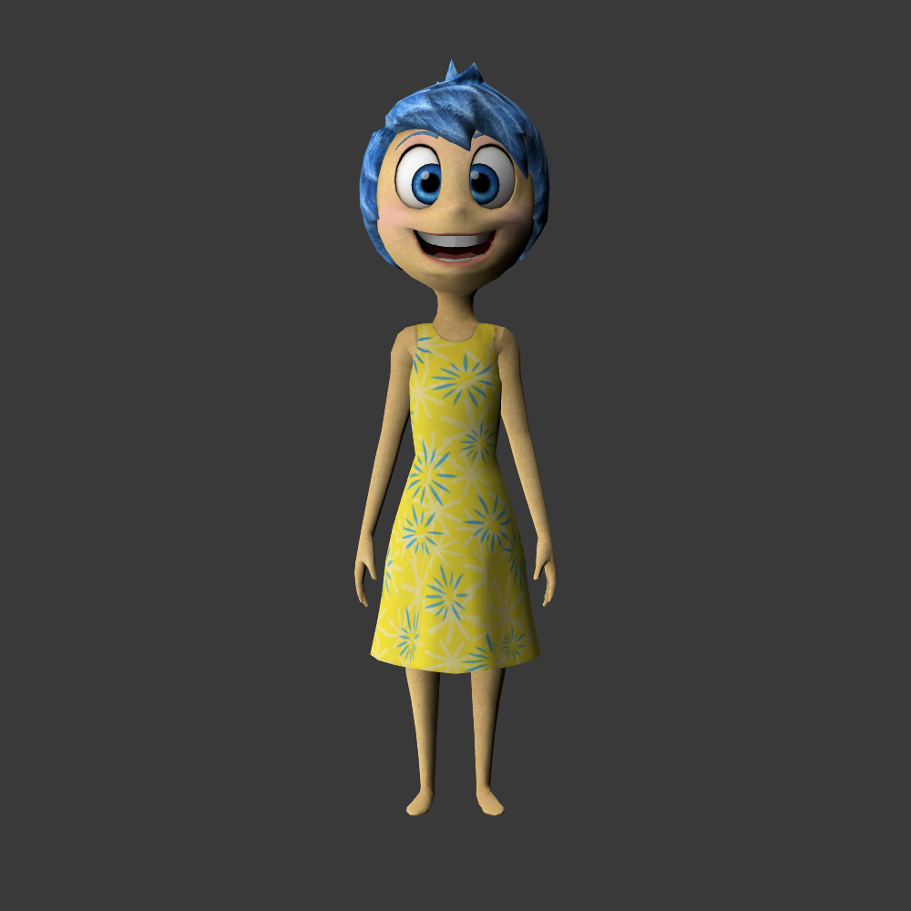 Joy 3D Model by GarrettSS1997 on DeviantArt