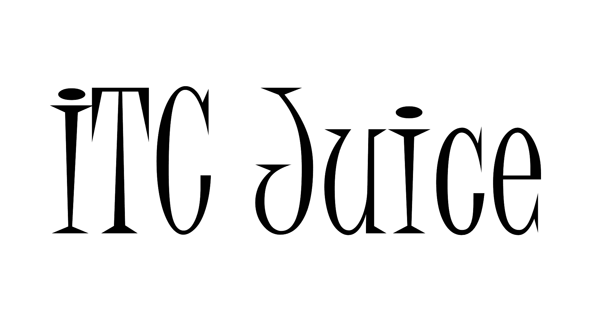 ITC Juice Font by GarrettSS1997 on DeviantArt
