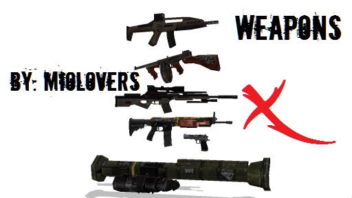 [MMD] Weapons Pack X by MiOLovers on DeviantArt
