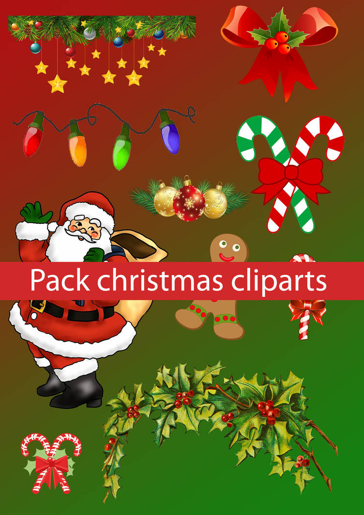 PACK CLIPARTS CHRISTMAS by darkadathea on DeviantArt