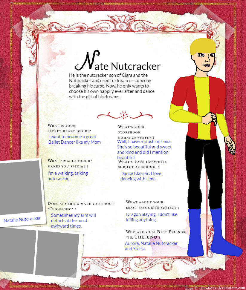 Nate bio by kaybugg1 on DeviantArt