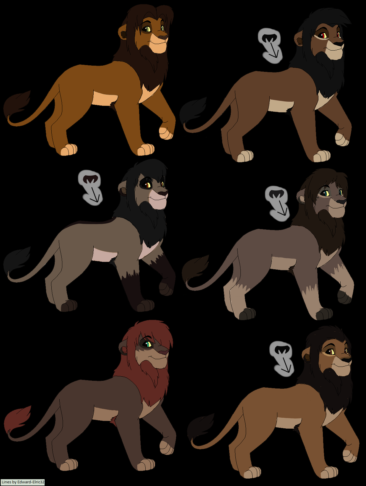 Adopted Breedable Males 2 by Points-for-Paws on DeviantArt