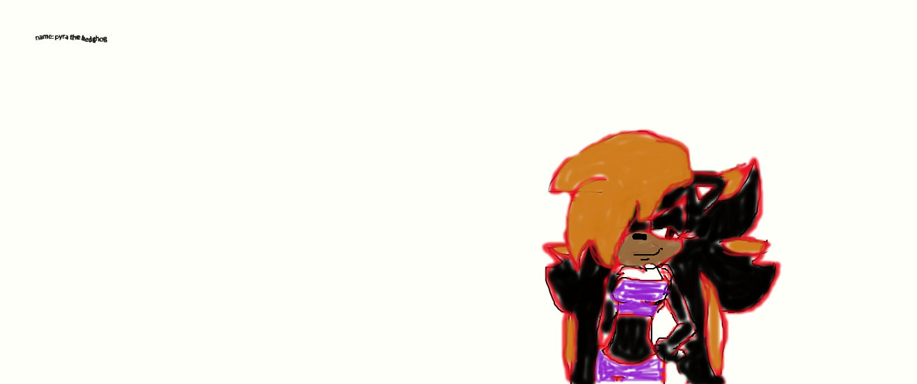 pyra the hedghog by codenameshadz on DeviantArt