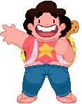 First Steven Universe Sprites by Papikari on DeviantArt