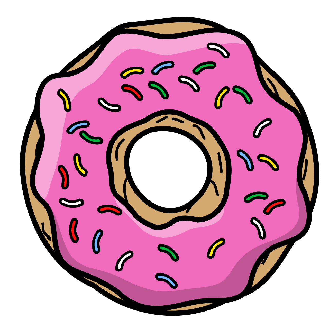 Donut Cartoon by TheGoldenBox on DeviantArt