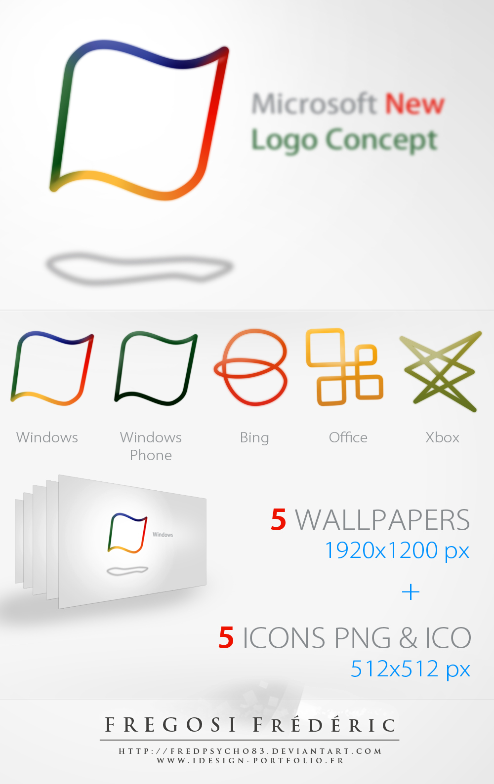 Microsoft New Logo Concept by fredpsycho83 on DeviantArt