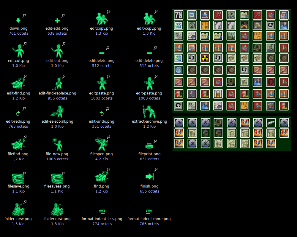 Fallout Pipboy Icons