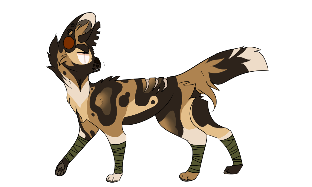 Wild Dog character by milk-kit on DeviantArt