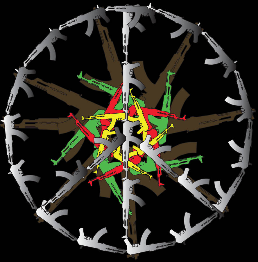 Rasta Gun Peace Sign by Deagle-Son on DeviantArt