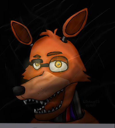 Foxy looking through your window by Lilybug93 on DeviantArt