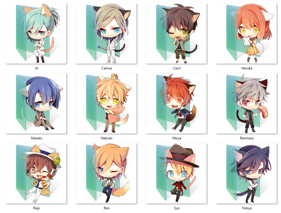 Uta no Prince-sama Maji Love 2000% folder icons by ColourfulKiwi on ...