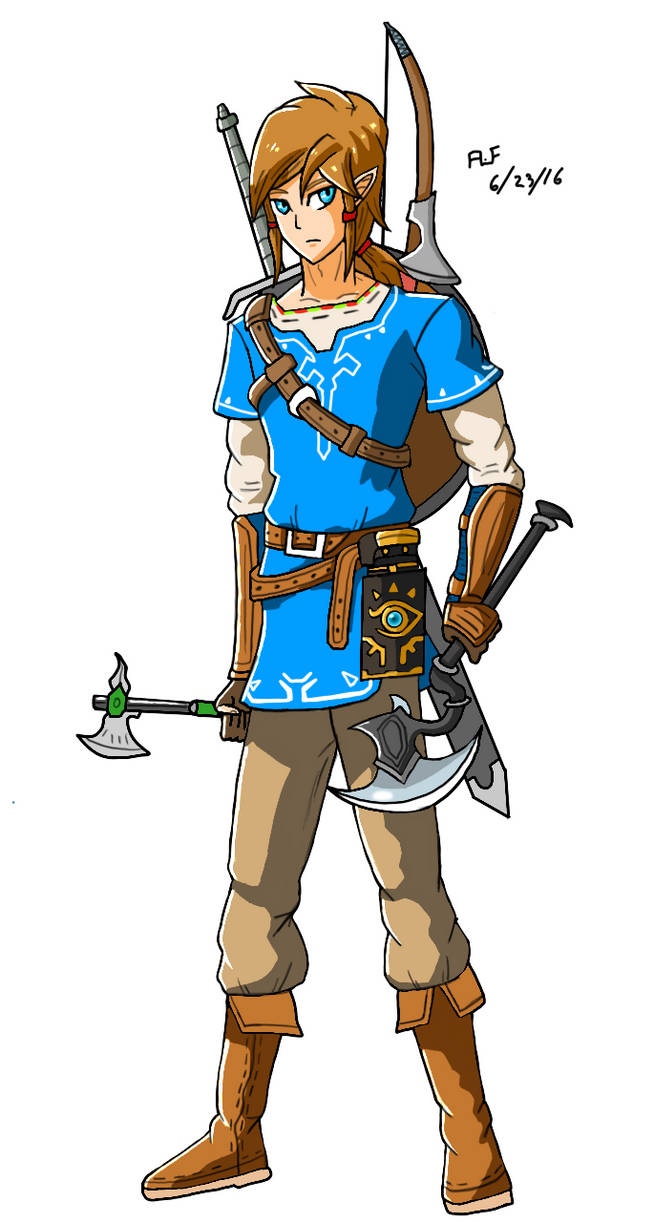 Link: Breath of the Wild by Argen-0042 on DeviantArt