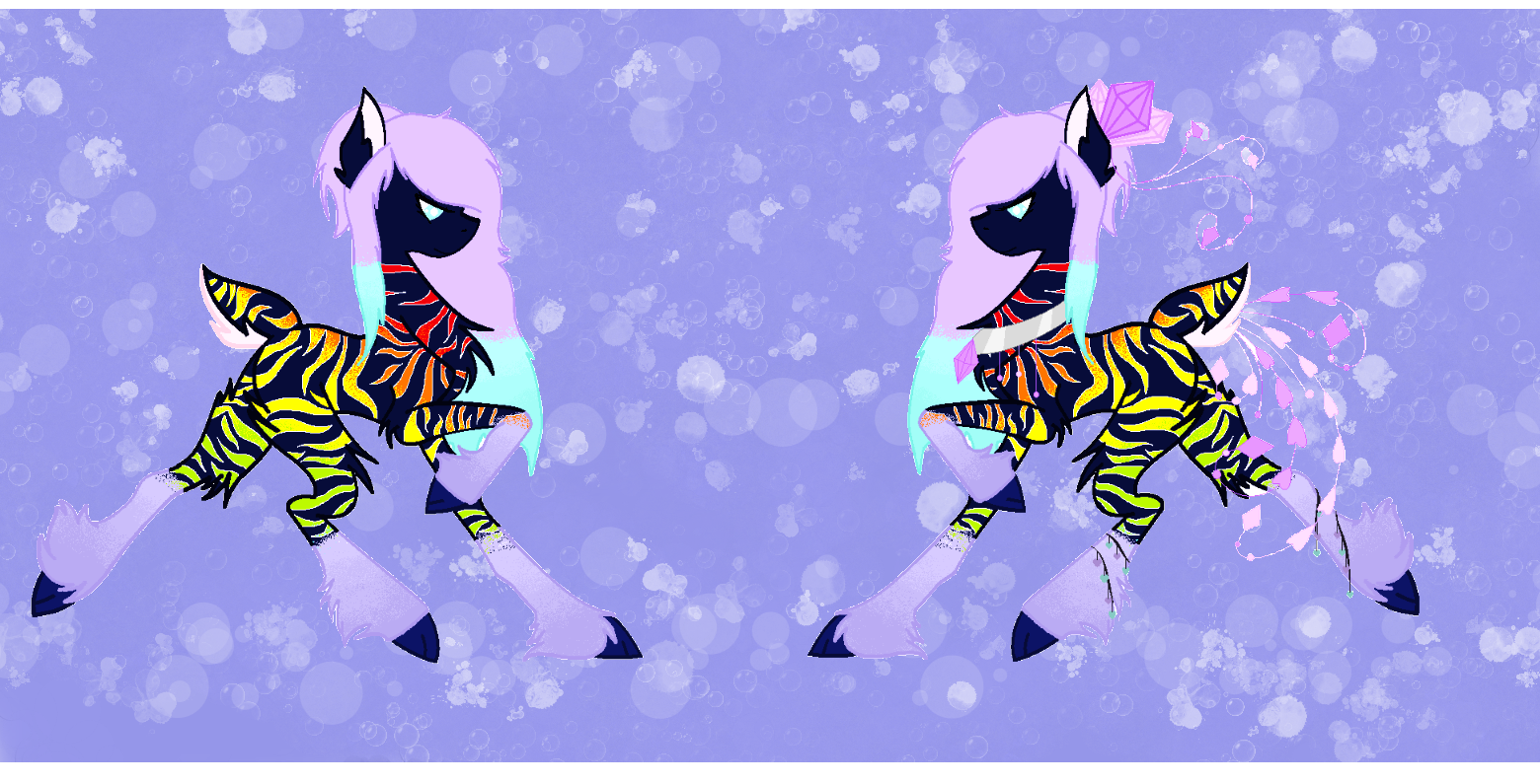 Mlp rainbow zebra by sararicolleau on DeviantArt