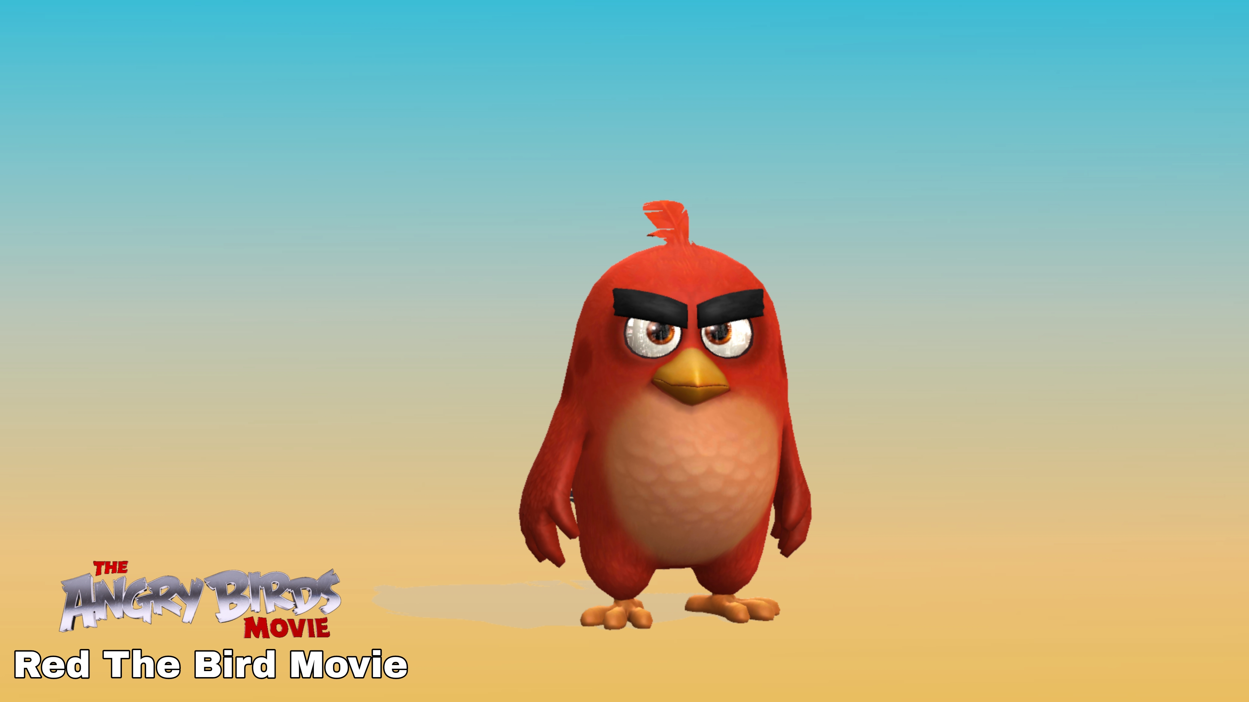 (MMD Model) Red Angry Birds Movie Download by Guilherme4567777 on ...