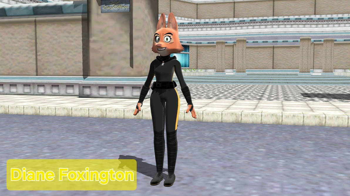 (MMD Model) Diane Foxington The Bad Guys Download by Guilherme4567777 ...