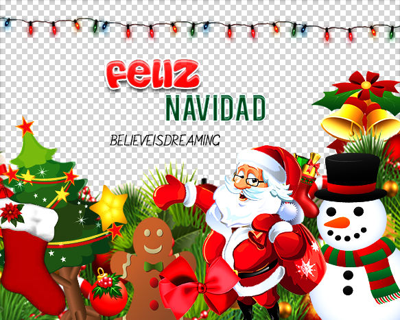 Pack de Recursos De Navidad by believeisdreaming on DeviantArt