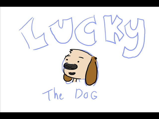 Lucky the dog Intro-WIP by betlysquirrely on DeviantArt
