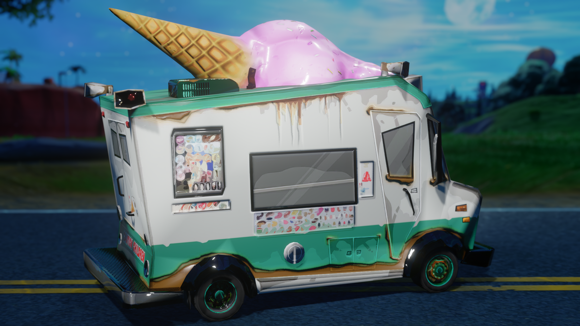 Ice Cream Van (Fortnite Model) by ThwipperFapper on DeviantArt