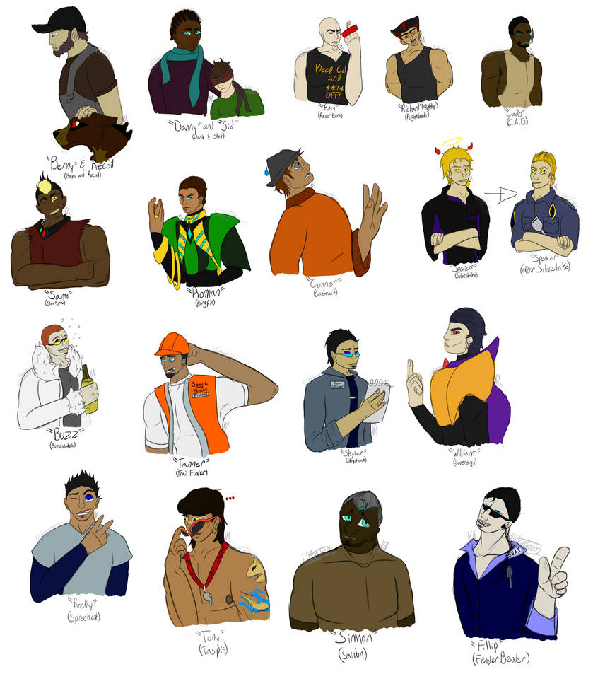 Humanized Transformer OC's by Blitzindite on DeviantArt