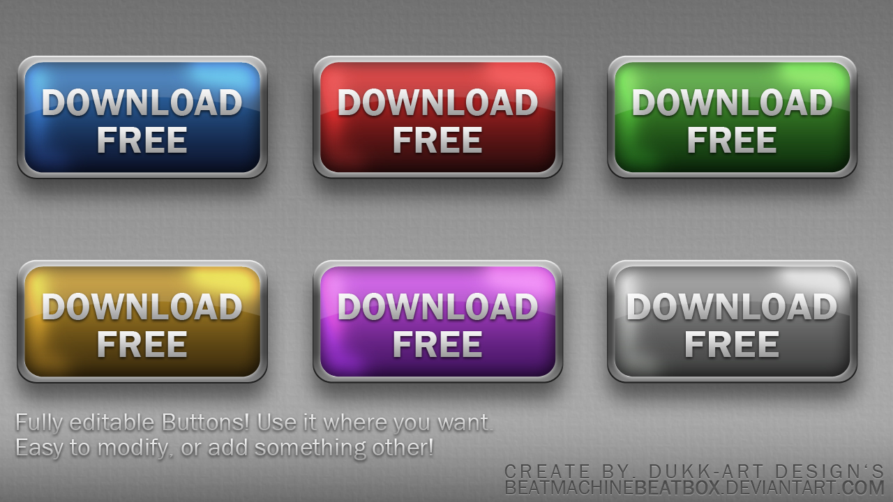 Download Buttons.PSD by BeatMachineBeatbox on DeviantArt